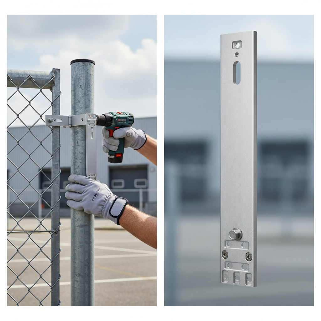 Premium Aluminium Adapter Plate for Wall or 60mm Post - Quick-Fix Moun