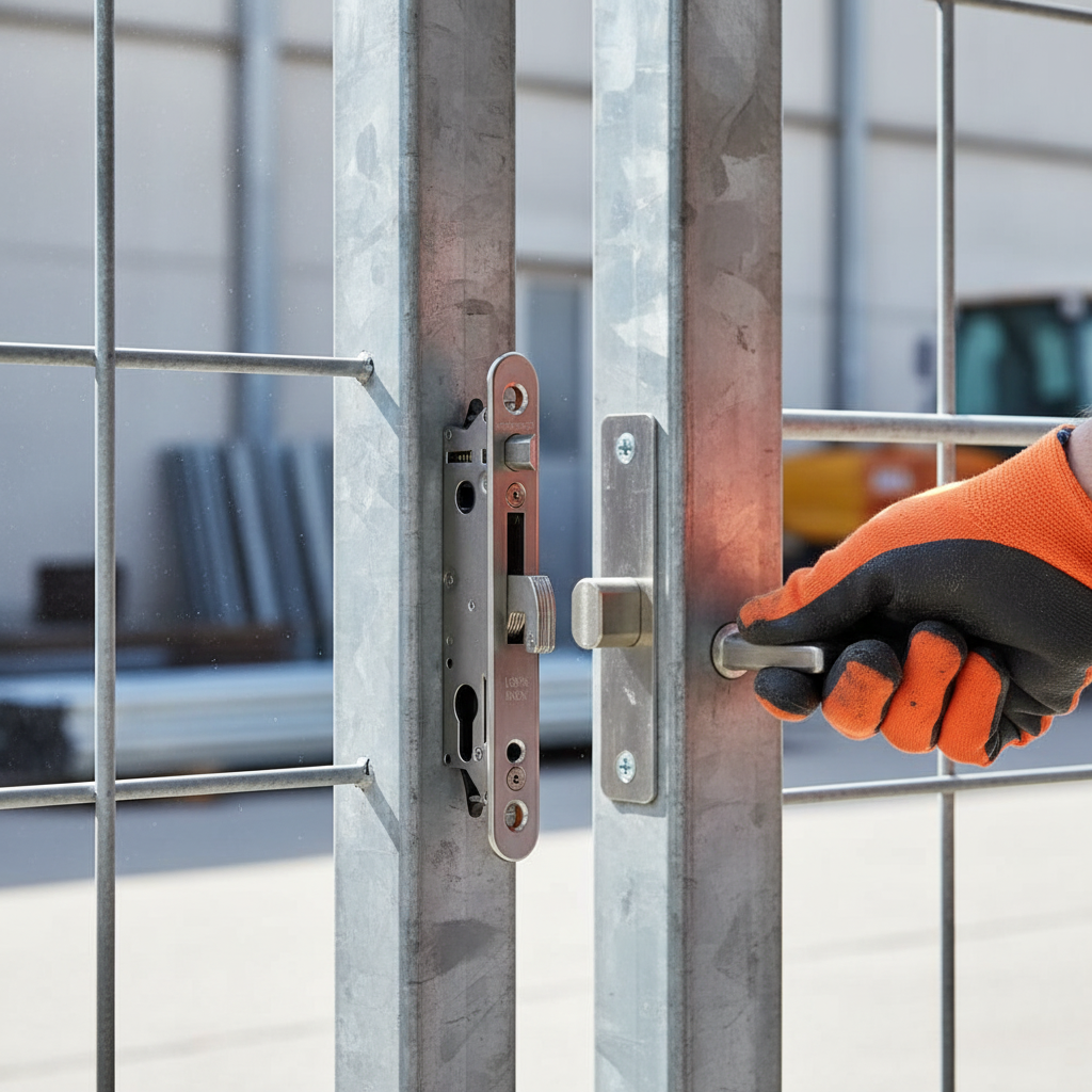 Premium Insert Lock with Stainless Steel Mechanism for 40mm Box Sectio