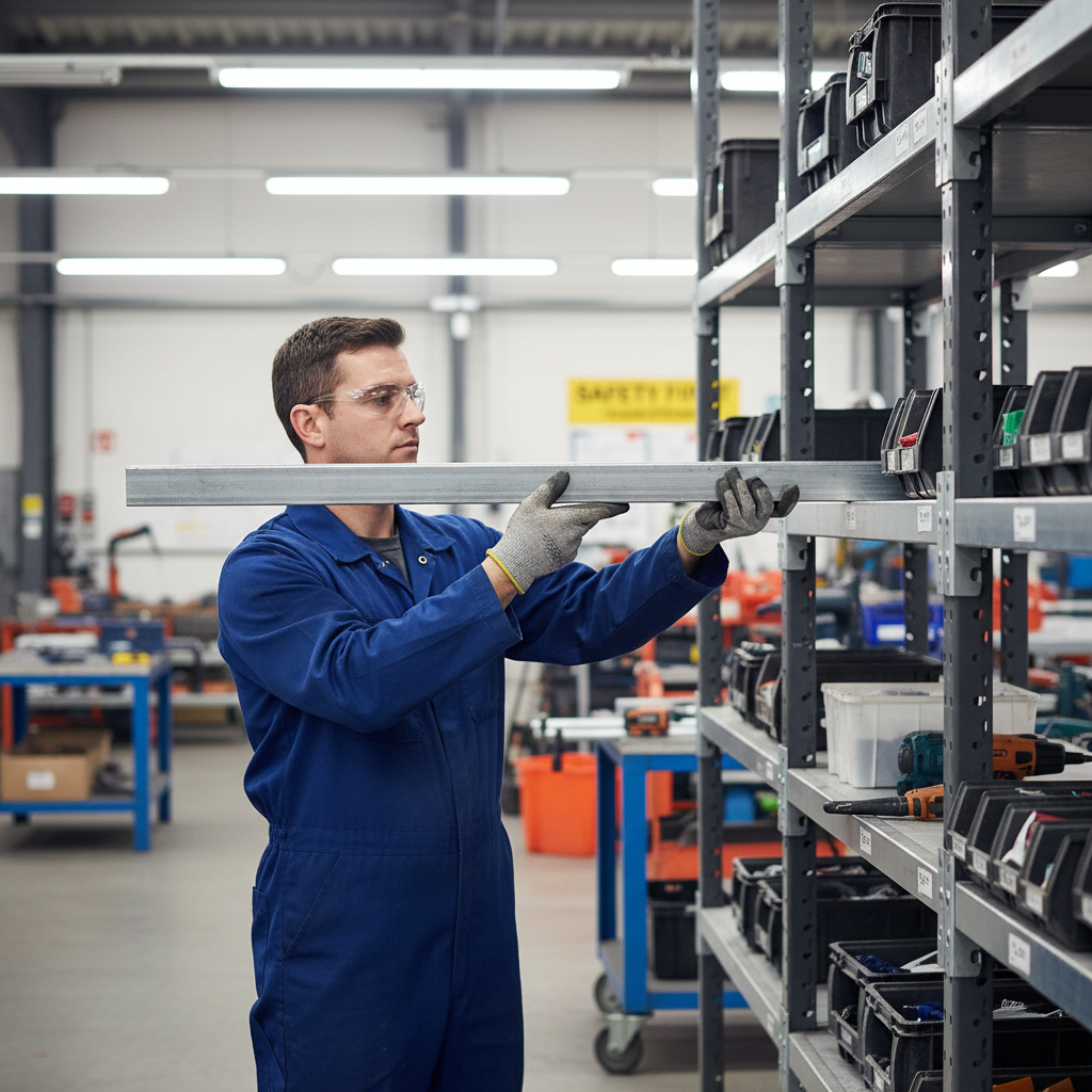 Premium T Shaped Profiled Box Section 40x30mm - 3m Length with 1.5mm W