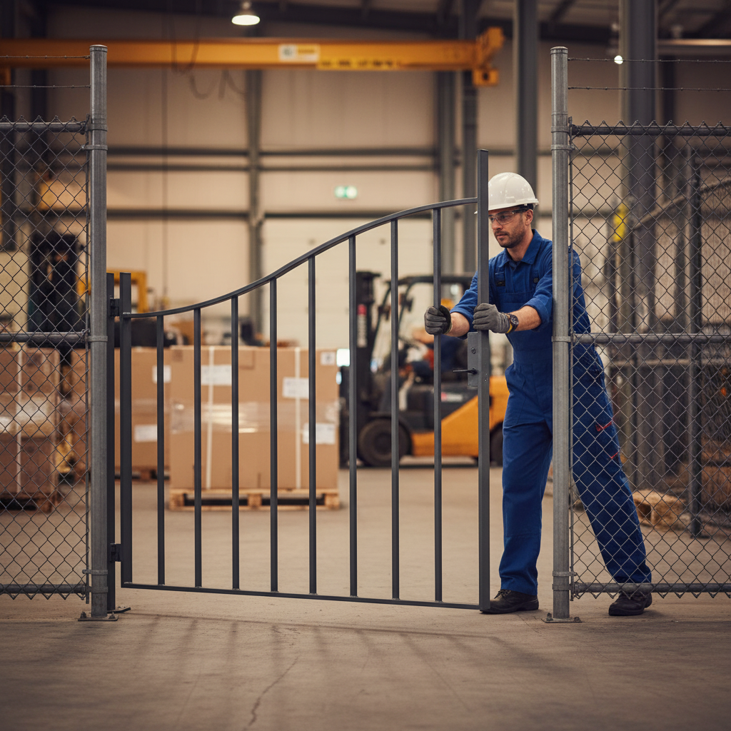 Premium Pre-Fabricated Metal Gate 1025mm Wide x 914mm High with 12mm D