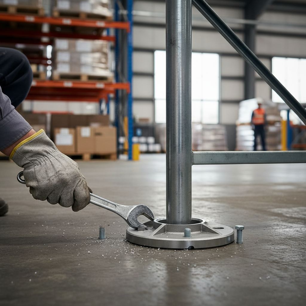 Premium Round Post Base Plate 100mm Diameter for 48.3mm Tube - 316 Sta