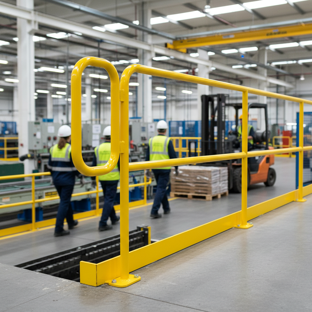 Premium Yellow Powder Coated Key Clamp End Post Kit for 33.7mm Tube wi