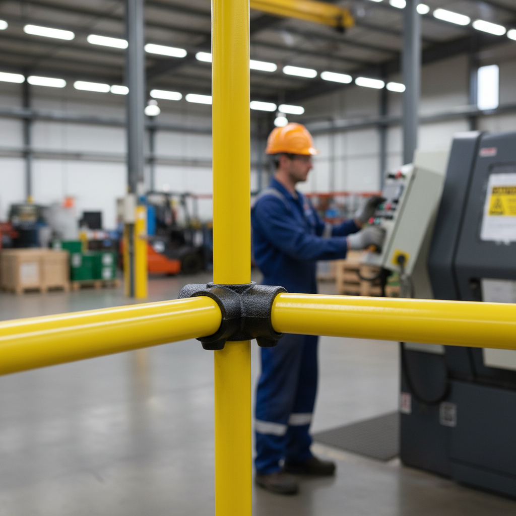 Premium 3 Way Side Outlet Tee Key Clamp for 26.9mm Tube with Durable B