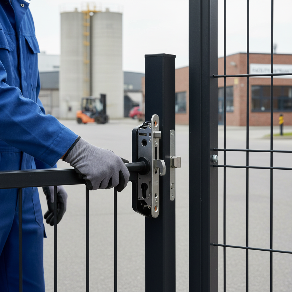 Premium Insert Lock with Stainless Steel Mechanism for 40mm Box Sectio